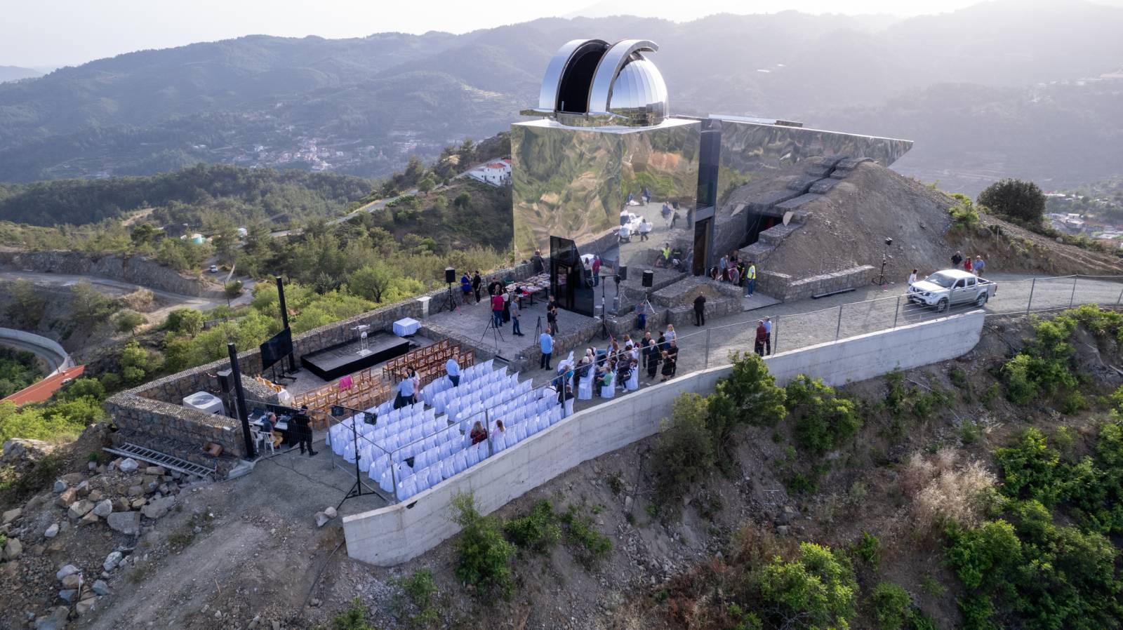 Εγκαίνια Αστεροσκοπείου Τροόδους - ΠΛΑΝΗΤΑΡΙΟ Θεσσαλονίκης
